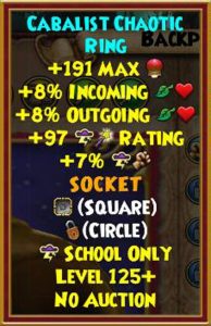 Empyrea Cabalist Gear - Wizard101 - Final Bastion