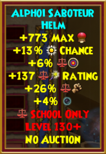 Wizard101 Best Max Balance Gear - Final Bastion