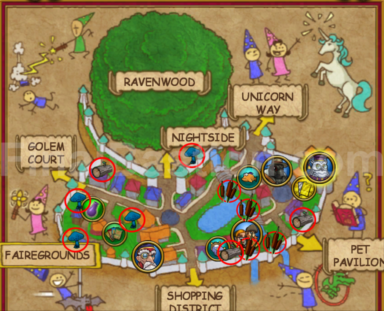 Wizard City Reagent Map - Final Bastion