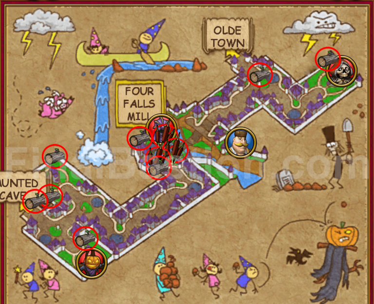 Wizard City Reagent Map - Final Bastion